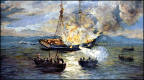 The Burning of the H.M.S. Gaspee
