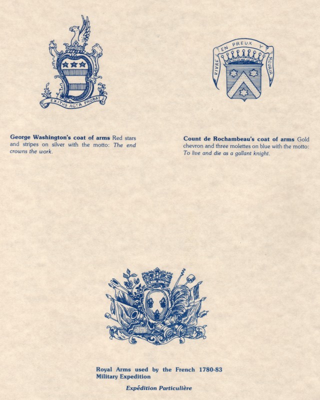 Commemorative Program Back Cover for Celebration of the Visit of Count ...